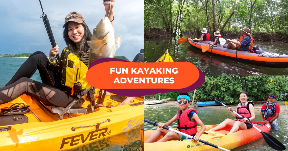Fun Kayaking Adventures To Explore Hidden Spots And Go Fishing In ...