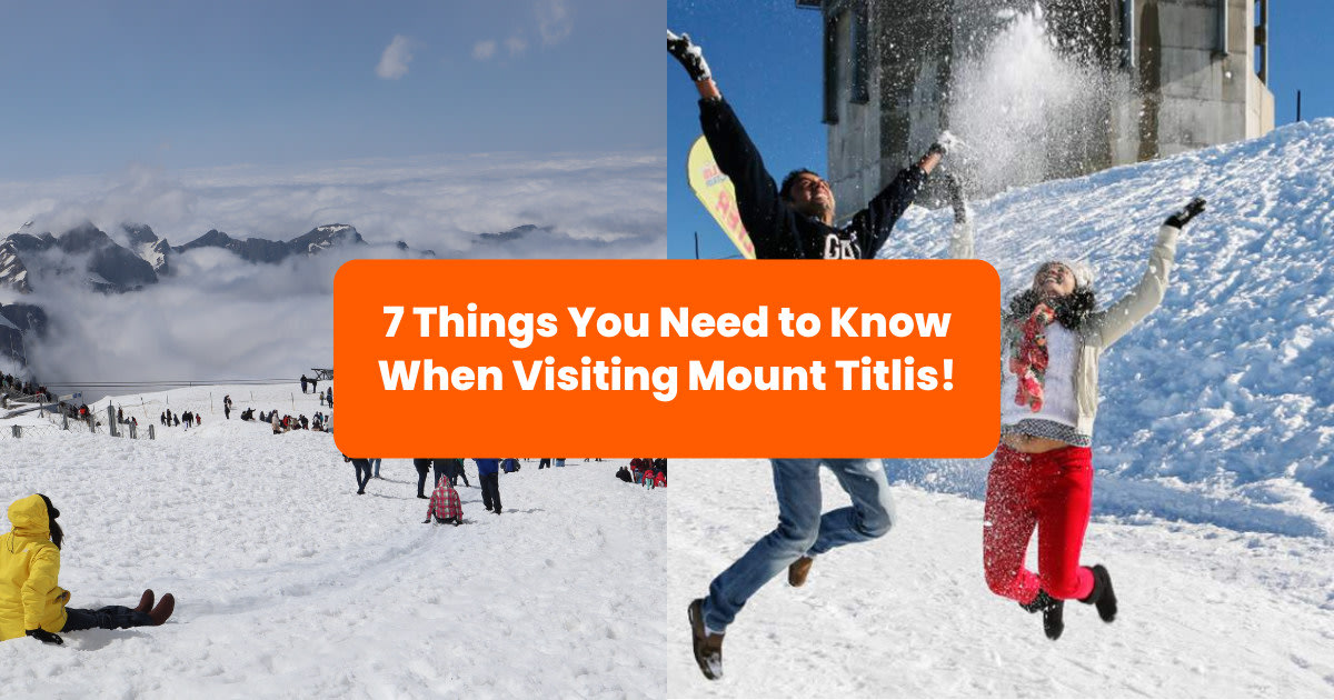 7 Things to Know About This Mount Titlis Day Trip from Zurich - Klook ...