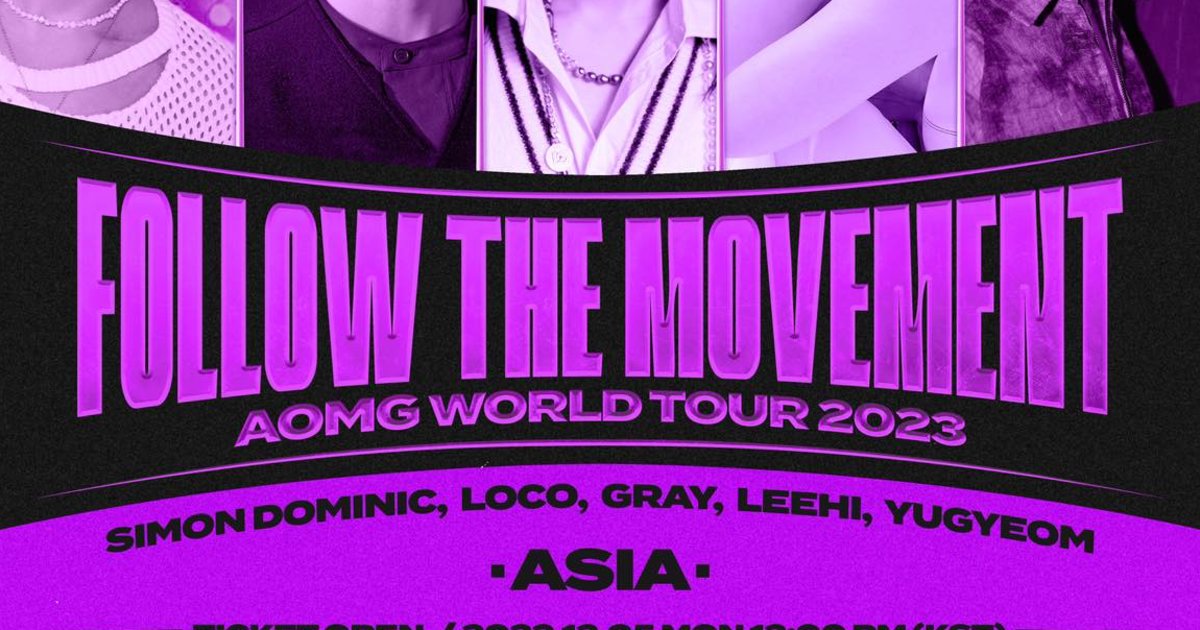 AOMG WORLD TOUR 2023 | FOLLOW THE MOVEMENT | Singapore Expo