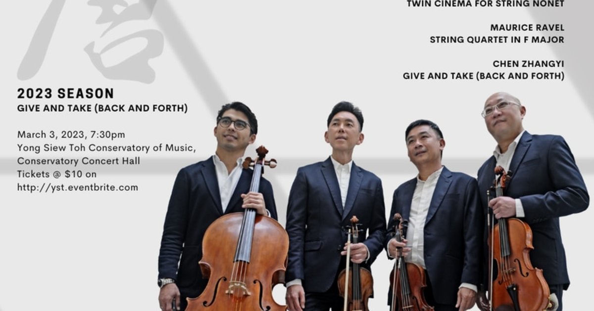 T'ang Quartet: Give and Take (Back and Forth) | Concert