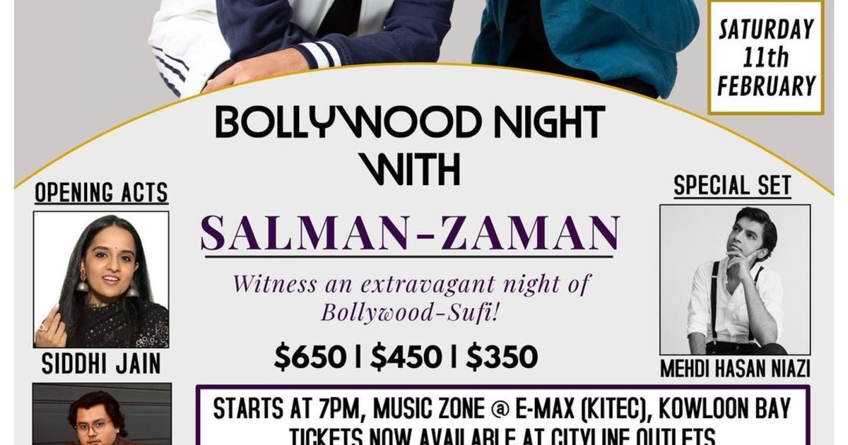 Bollywood Night with Salman-Zaman | KITEC