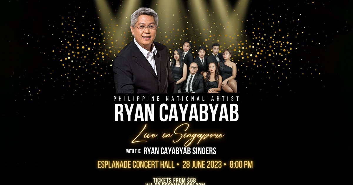Ryan Cayabyab Live in Singapore | Esplanade Concert Hall
