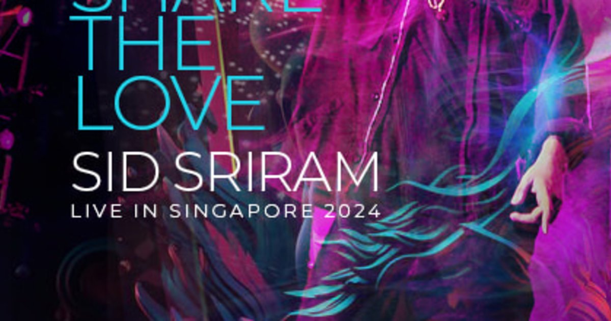 SHARE THE LOVE SID SRIRAM LIVE IN SINGAPORE | Singapore Expo