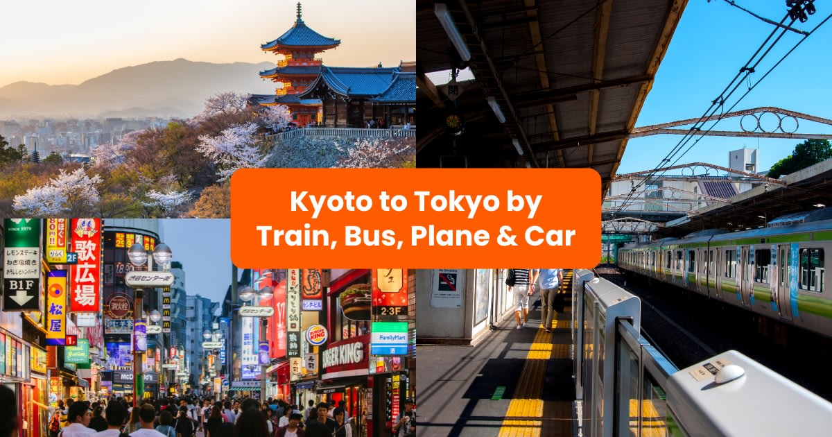 Kyoto to Tokyo: By Shinkansen, Bus, Car and Plane - Klook Travel Blog