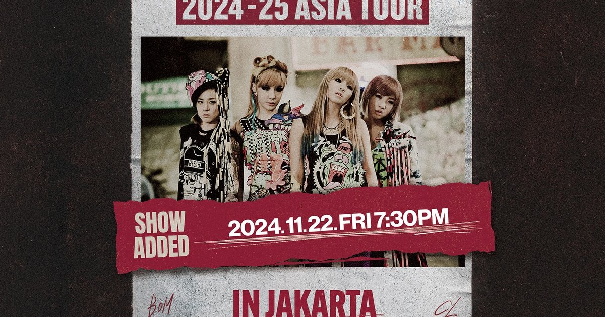 2024-25 2NE1 ASIA TOUR [WELCOME BACK] IN JAKARTA | Concert