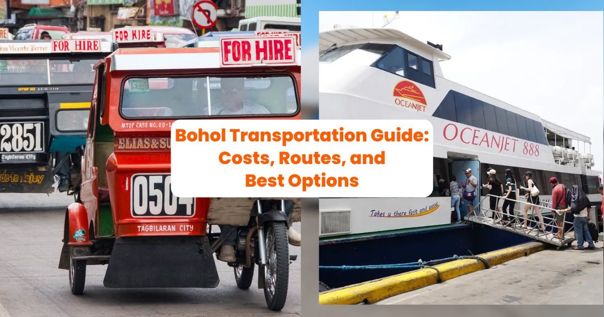 Bohol Transportation Guide: Costs, Routes, and Best Options - Klook ...