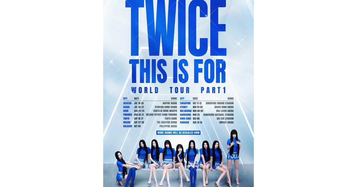 TWICE Hong Kong Concert 2025｜Kai Tak Stadium