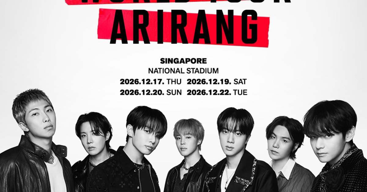 BTS WORLD TOUR 'ARIRANG' IN SINGAPORE