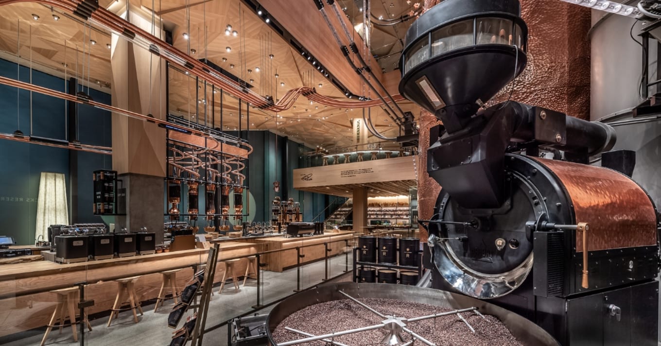 World s Largest Starbucks In Tokyo Has Coffee Cocktails Popsicle 