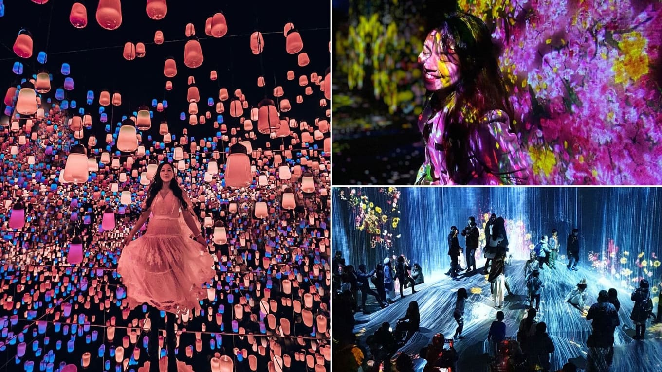 21 Foto yang Memamerkan Keindahan teamLab Borderless dan teamLab ...