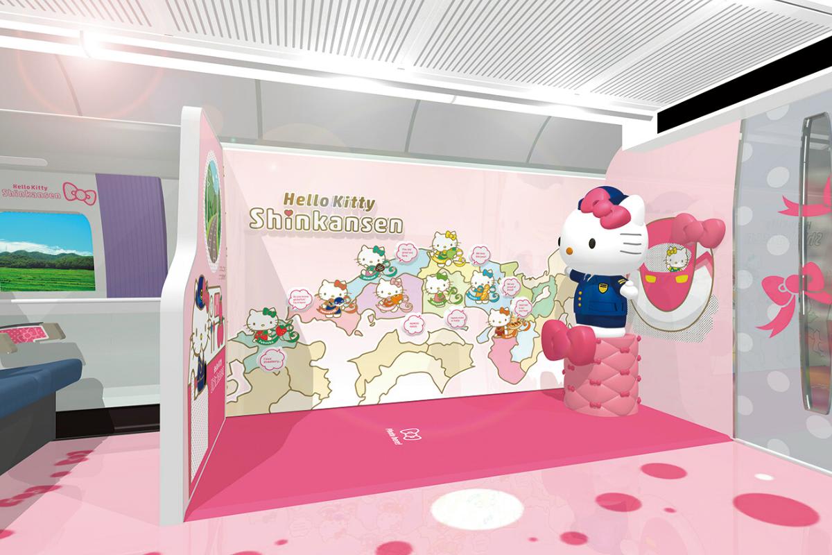 Travelling Just Got Cuter With Japan’s Hello Kitty Themed Shinkansen ...