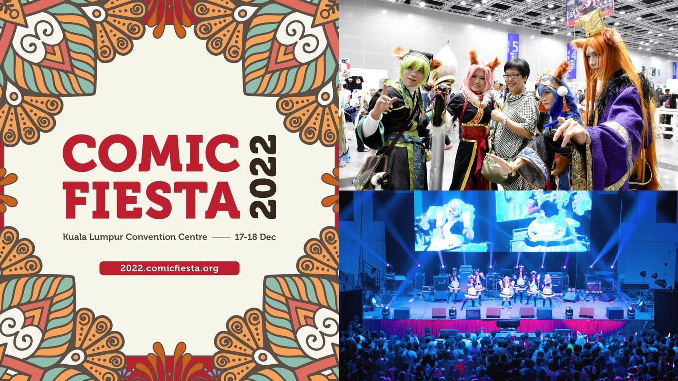 【Comic Fiesta 2022】马来西亚最大的动漫、漫画和游戏展将于今年12月回强势归！ - Klook客路博客