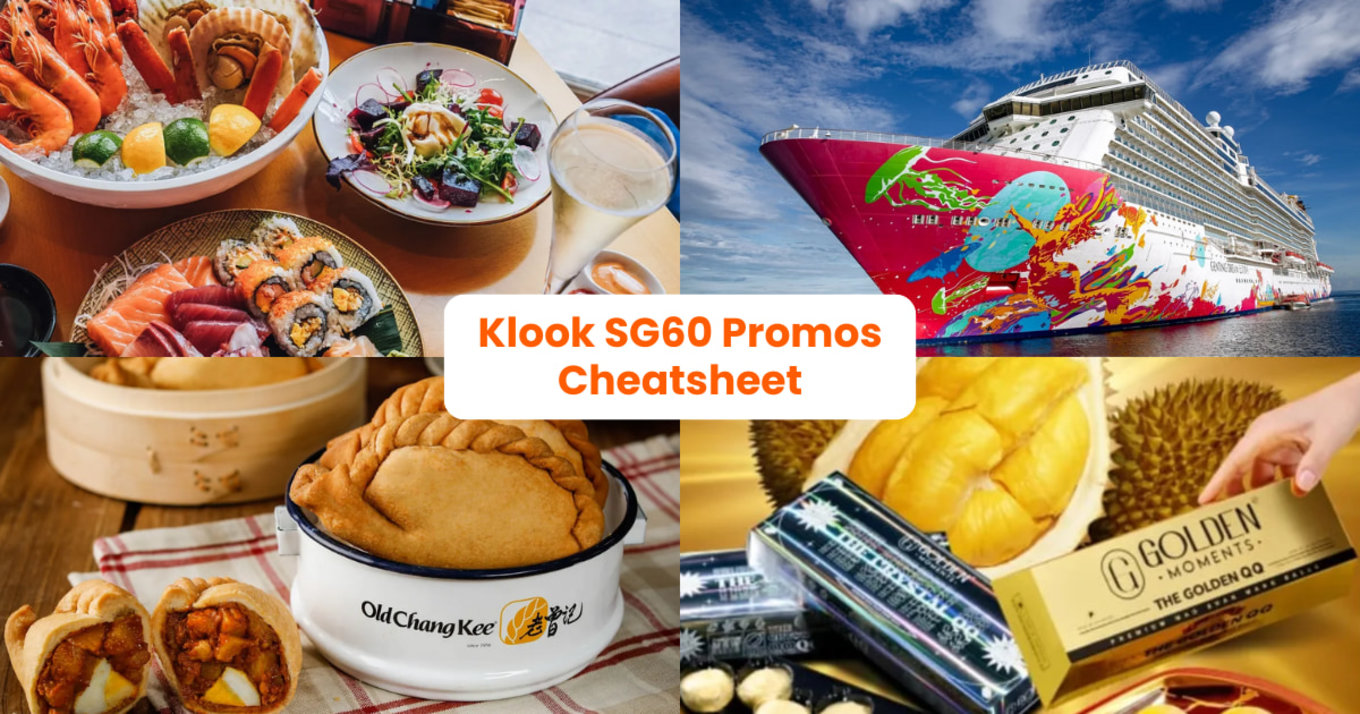 SG60 Promotions Klook Cheatsheet: Your Passport to Adventure Deals From as Low as $6 - Klook ...