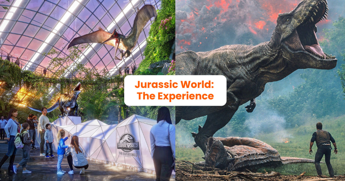 Jurassic World: The Experience Roaring to Gardens by the Bay on 29 May - Klook Travel Blog