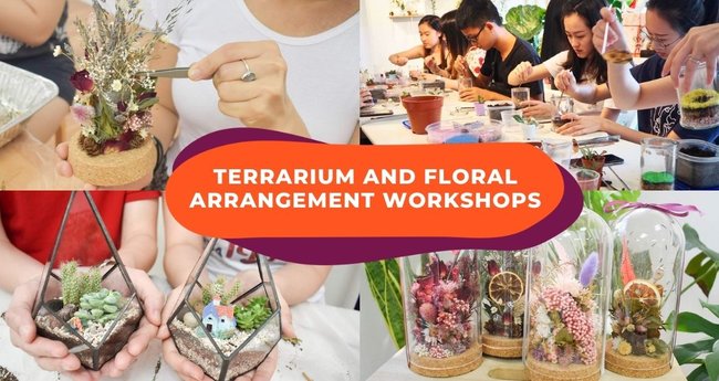 11 Terrarium & Floral Arrangement Workshops From $21 To Step Up Your ...