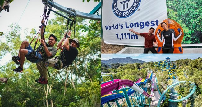 ESCAPE Penang Unveils New Star Attraction: The Longest Zip Coaster In ...