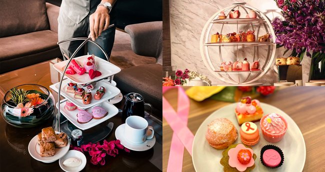 9 Hotels With Dreamy Pink High Tea Sets In Support Of Pink October 2022 ...