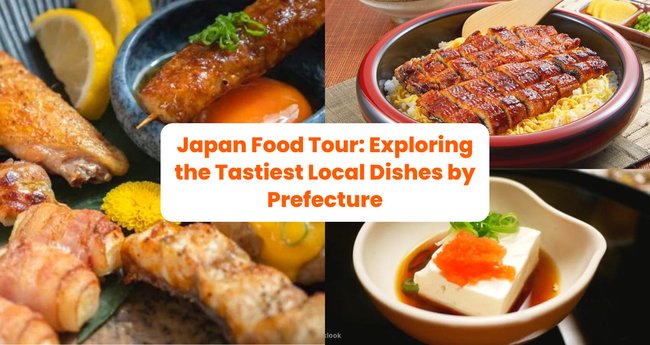 Japan Food Tour: Exploring the tastiest local dishes by prefecture ...