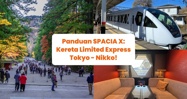 Panduan Pergi ke Nikko dari Tokyo dengan Spacia X: Limited Express ...