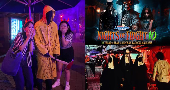 Nights of Fright 10：第十届Sunway Lagoon「万圣节惊魂之夜」将于2024年9月卷土重来！ - Klook客路博客