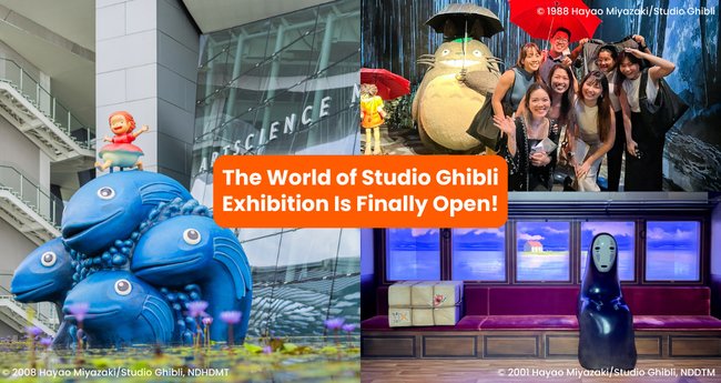 The World of Studio Ghibli Exhibition Singapore Review - Here’s What to ...