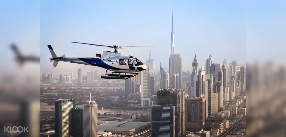 HeliDubai Helicopter Flight