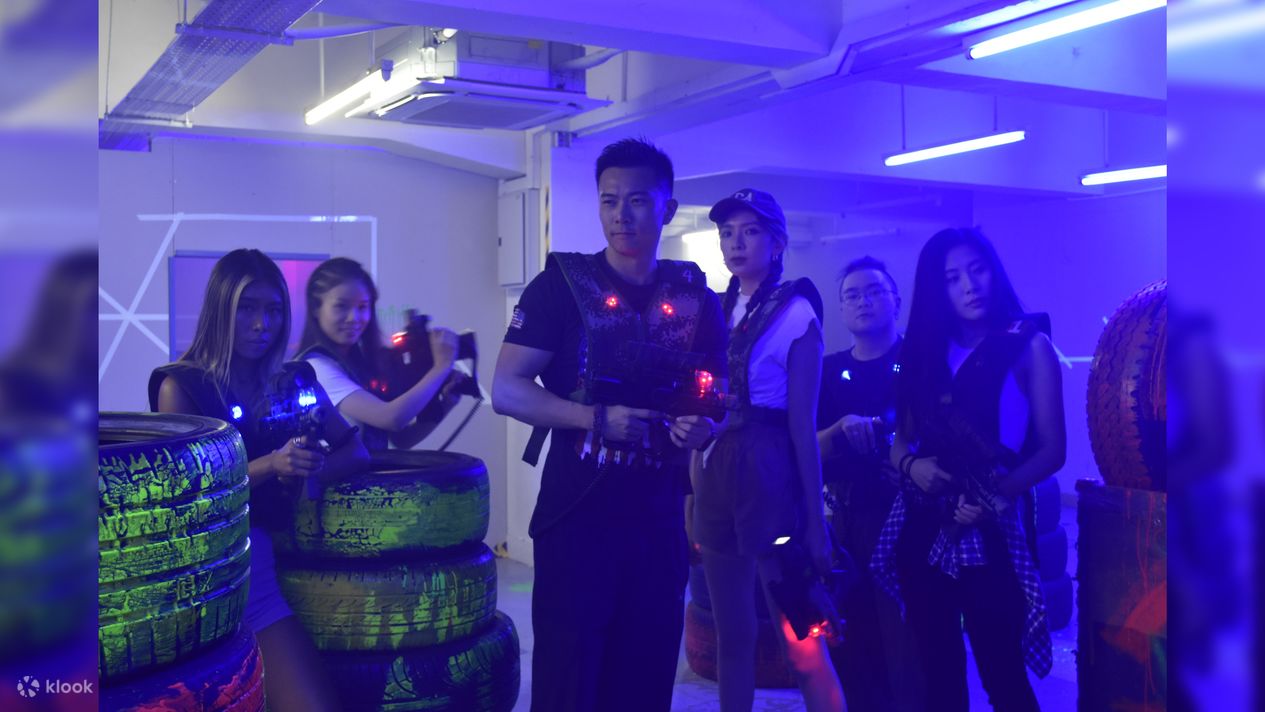 Painless Laser Tag Experience + Extra Game Facilities ( 90 mins ...