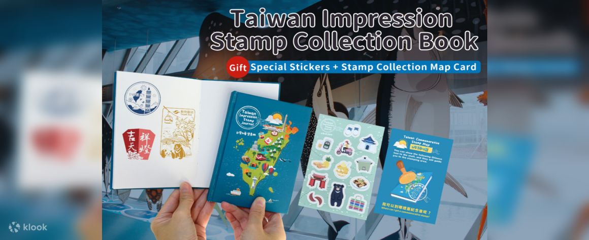 Taiwan Impression Stamp Collection Book - Klook Philippines