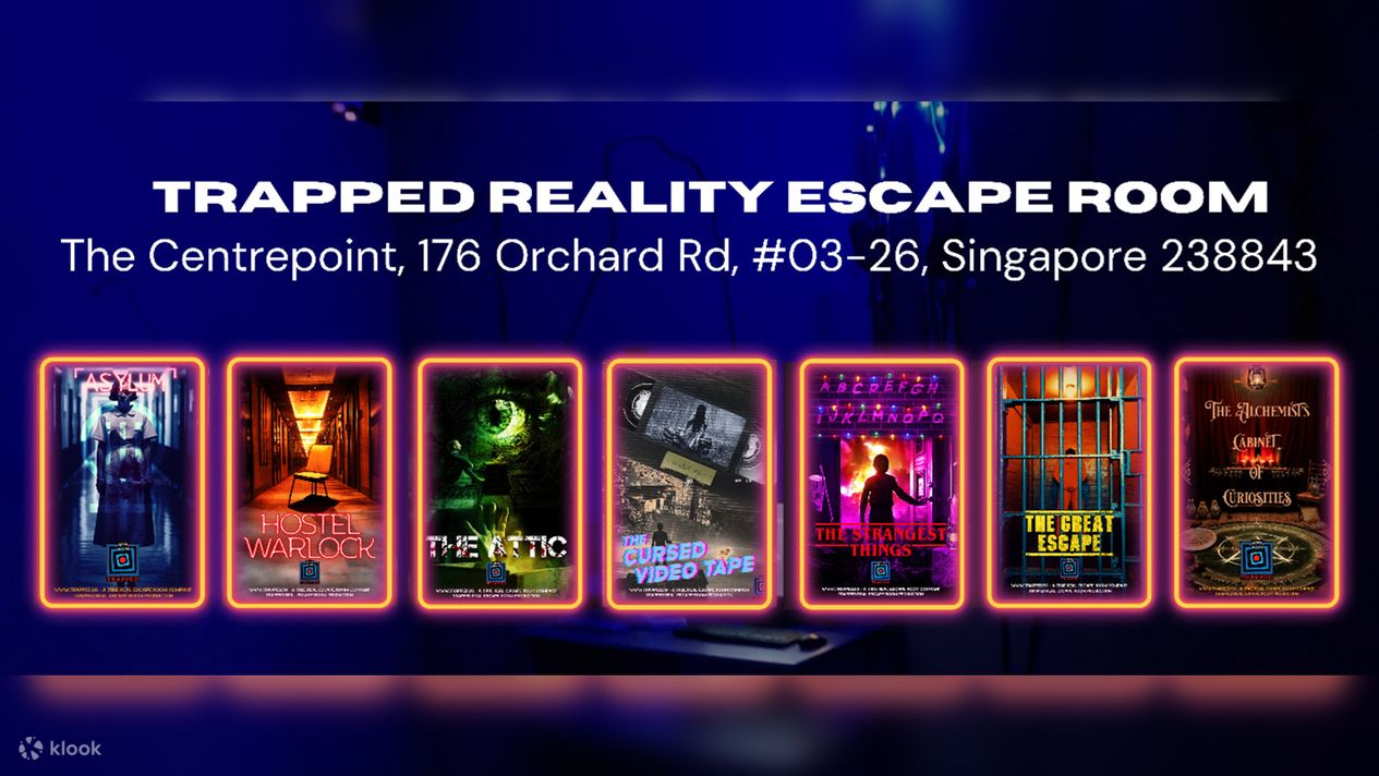 Trapped Escape Room Experience at The Cathay Singapore - Klook Singapore