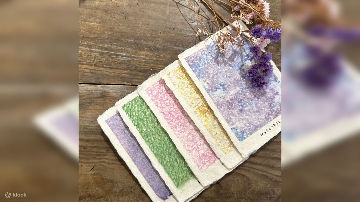 Experience the traditional Japanese craft of "washi paper making ...