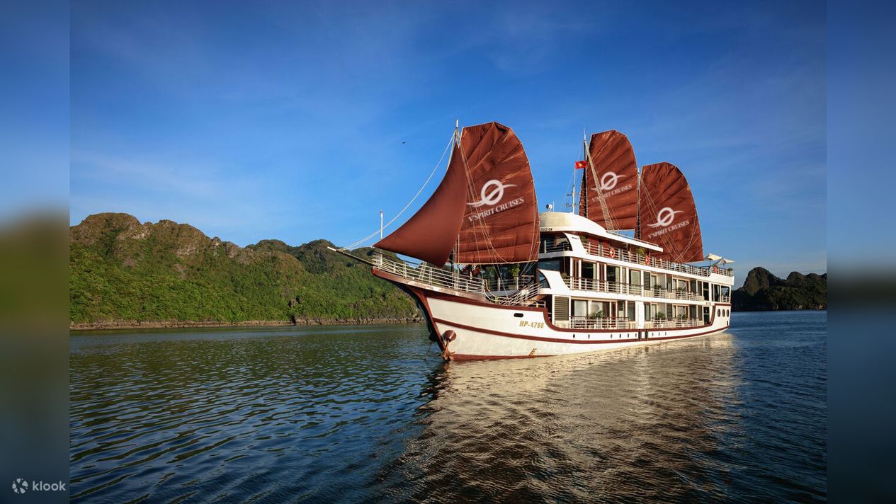 [New Route] 2D1N Halong & Lan Ha Bay Cruise Tour by V'Spirit Cruise - Klook