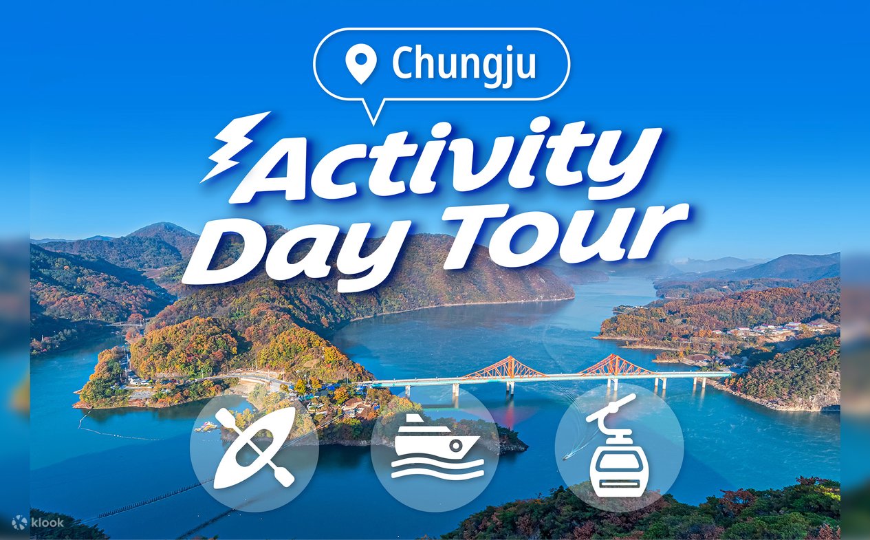 Chungju Lake Cruise, Cable Car & Cave Kayak Day Tour from Seoul - Klook