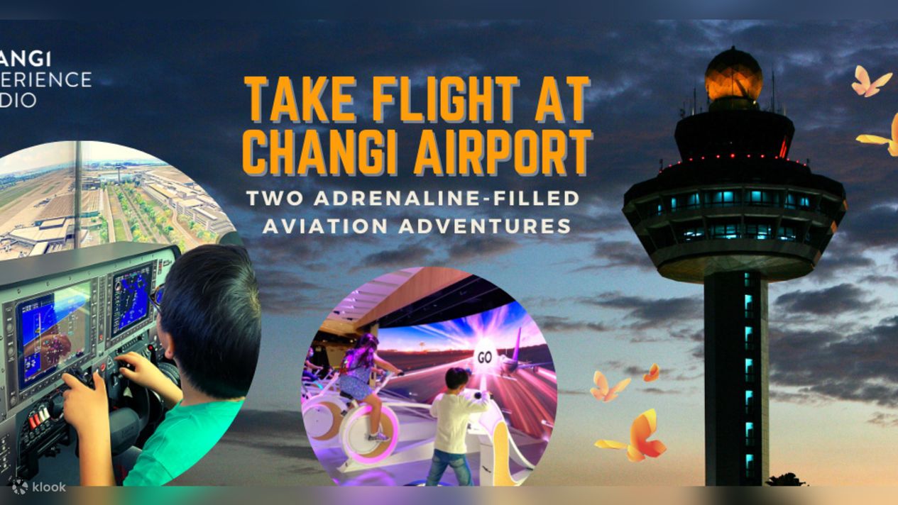 Flight Simulator Singapore at Changi Experience Studio - Klook Singapore