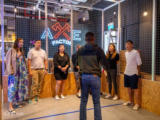 Axe Factor Axe Throwing Experience in Singapore - Klook Singapore