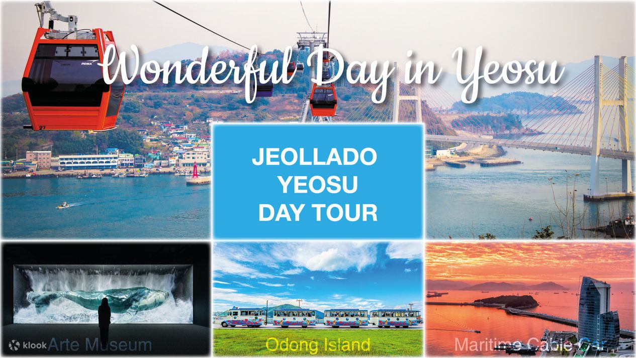 Yeosu Arte Museum / Maritime Cable / Odong Island Tour from Busan - Klook