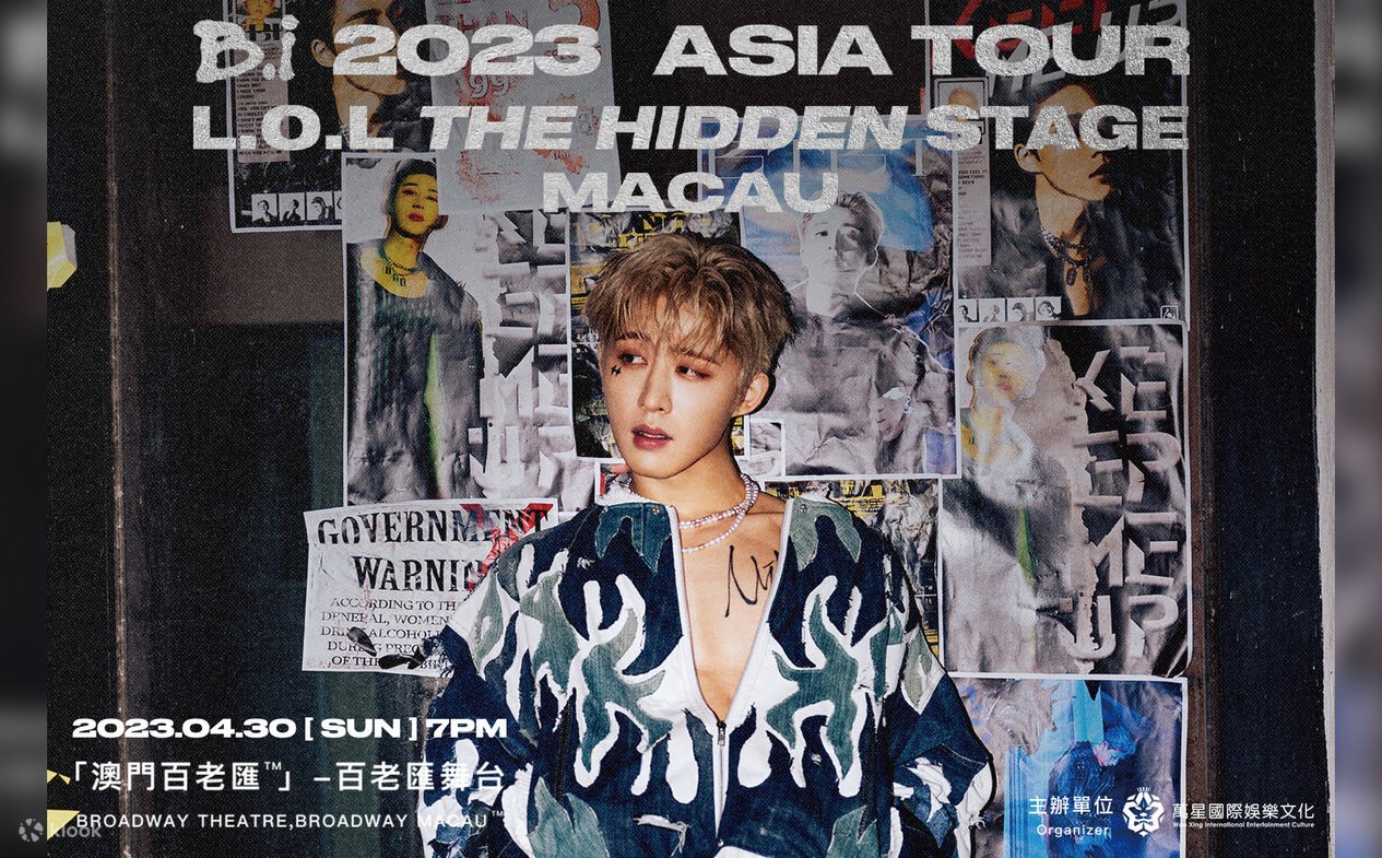 B.i 2023 ASIA TOUR L.O.L THE HIDDEN STAGE IN MACAU - Klook