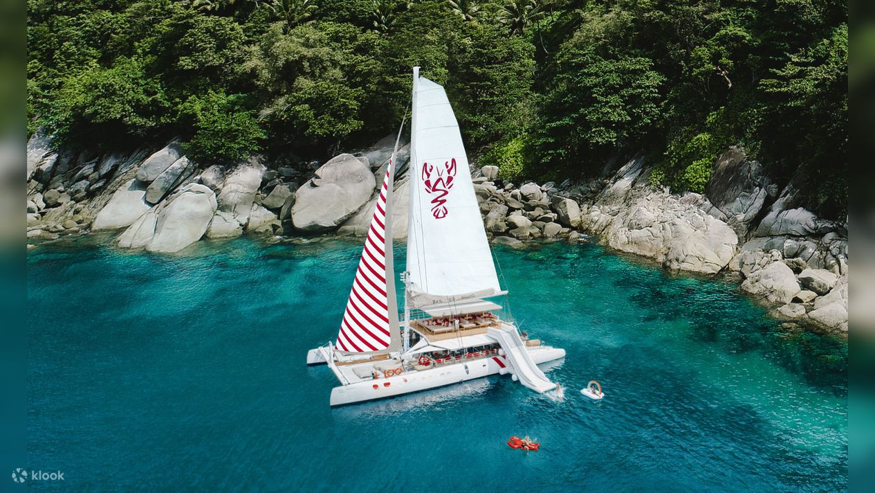 Phuket: Sailing Yacht Island Hopping & Party Full-Day Cruise - Klook