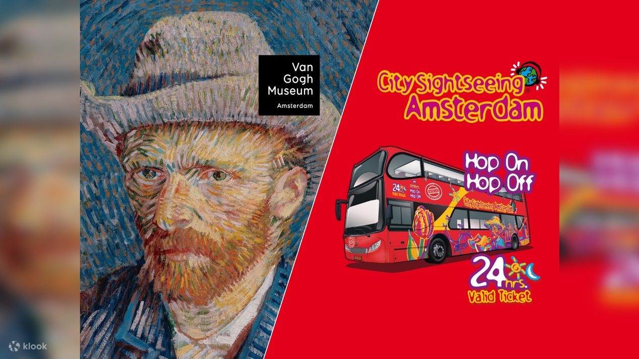 Van Gogh Museum and Hop-On Hop-Off Bus Pass in Amsterdam, Netherlands ...