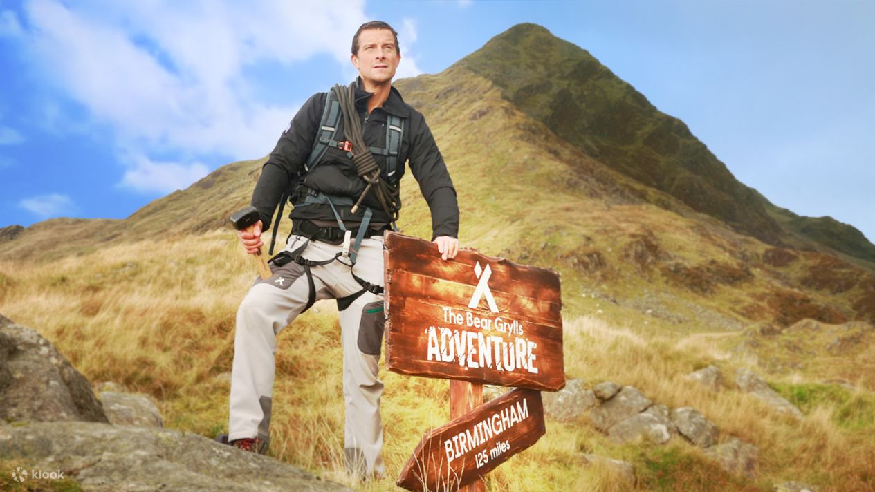 1 Day The Bear Grylls Adventure Park Ticket in Birmingham (Direct Entry ...