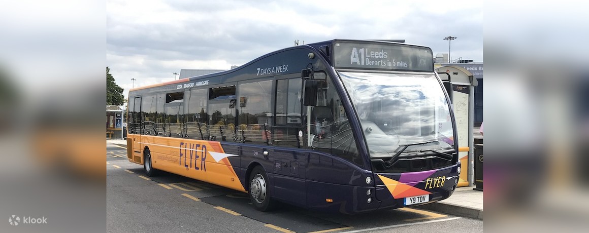 Airport Flyer from Leeds Bradford Airport (LBA) to Leeds City Center or ...