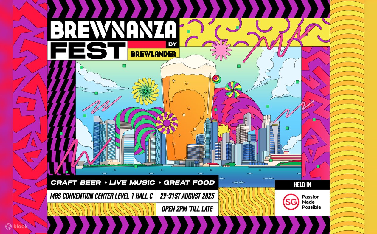 [KLOOK Exclusive] Brewnanza Fest 2025 - The Largest Celebration of Craft Beer in Singapore ...