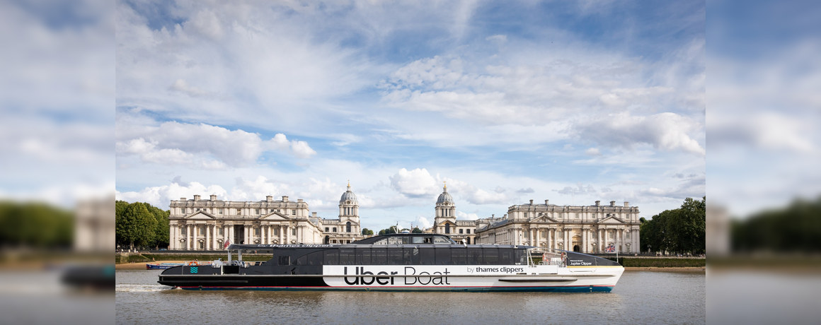 London Uber Boat by Thames Clippers River Roamer Hop-On Hop-Off Boat ...