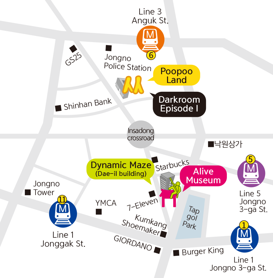 Poo Poo Land in Seoul- Klook