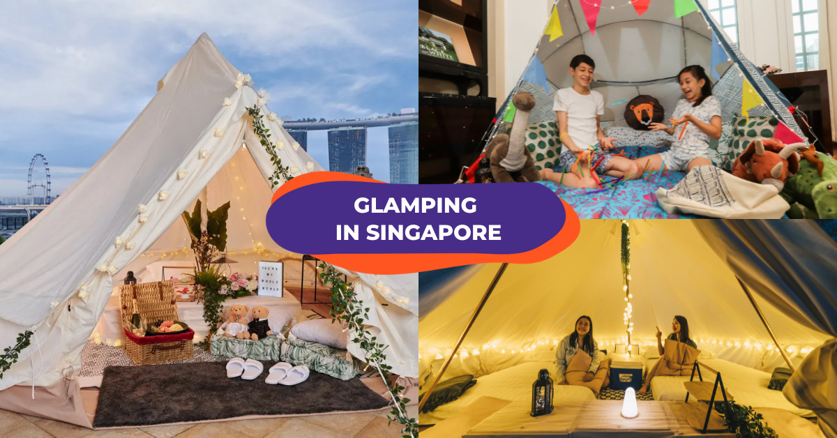 Glamping In Singapore: Rooftop Tent Overlooking The CBD, Waking Up To ...