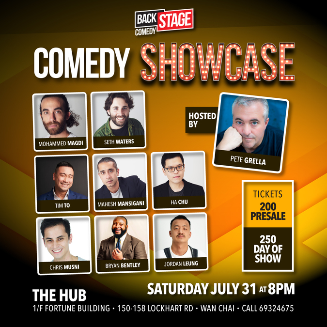 Backstage Comedy Saturday Showcase