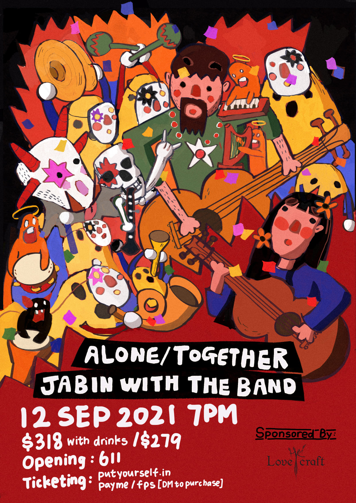 Alone/Together: Jabin With the Band | 現場音樂演出