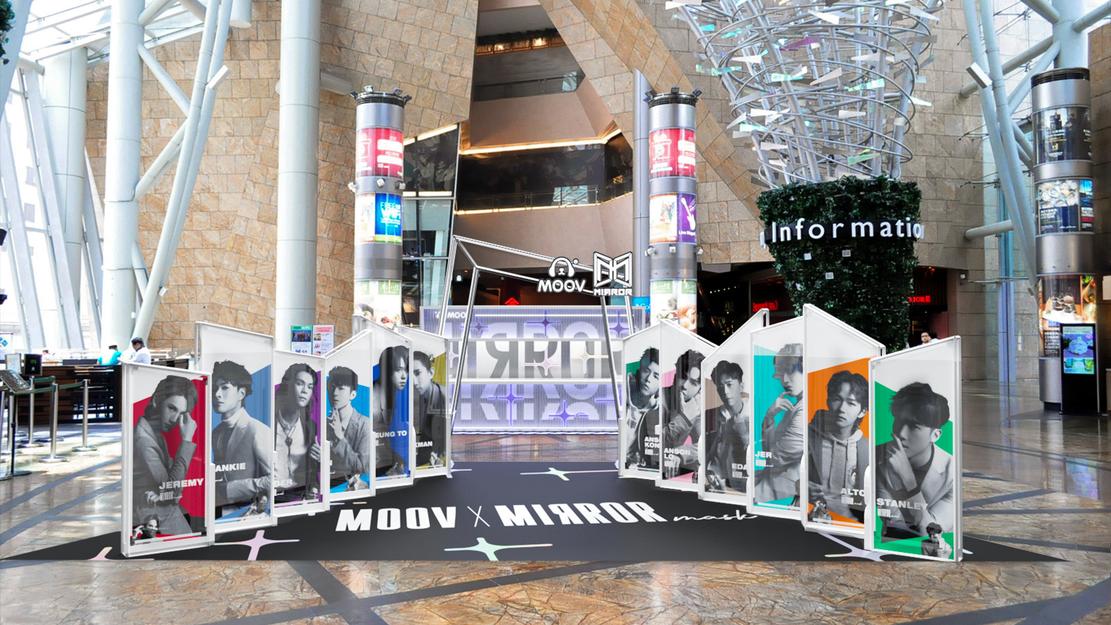 MOOV x MIRROR Mask Pop-up Store｜朗豪坊