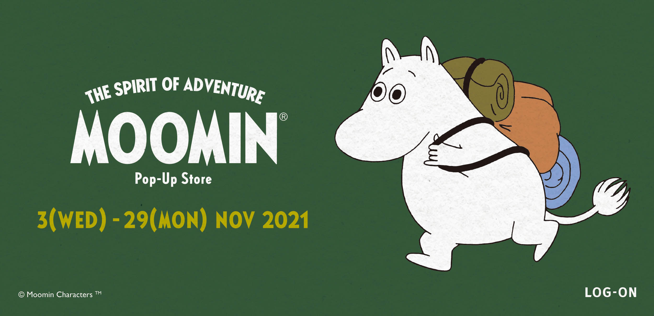 Moomin - The Spirit of Adventure｜期間限定店