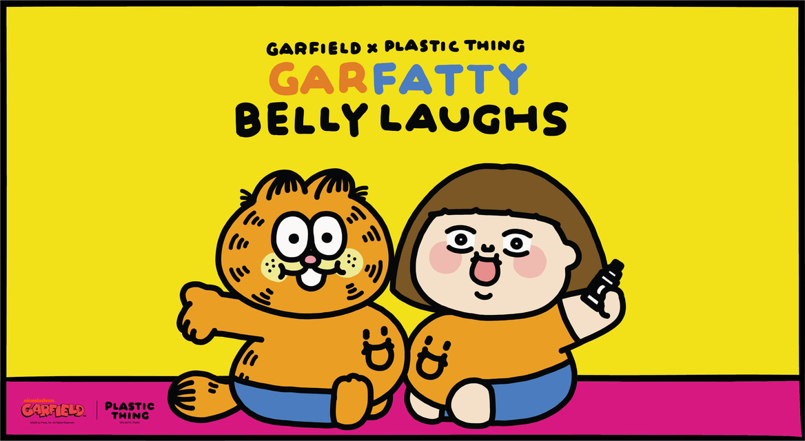 GARFATTY BELLY LAUGHS｜Garfieldt加菲貓 x Plastic Thing