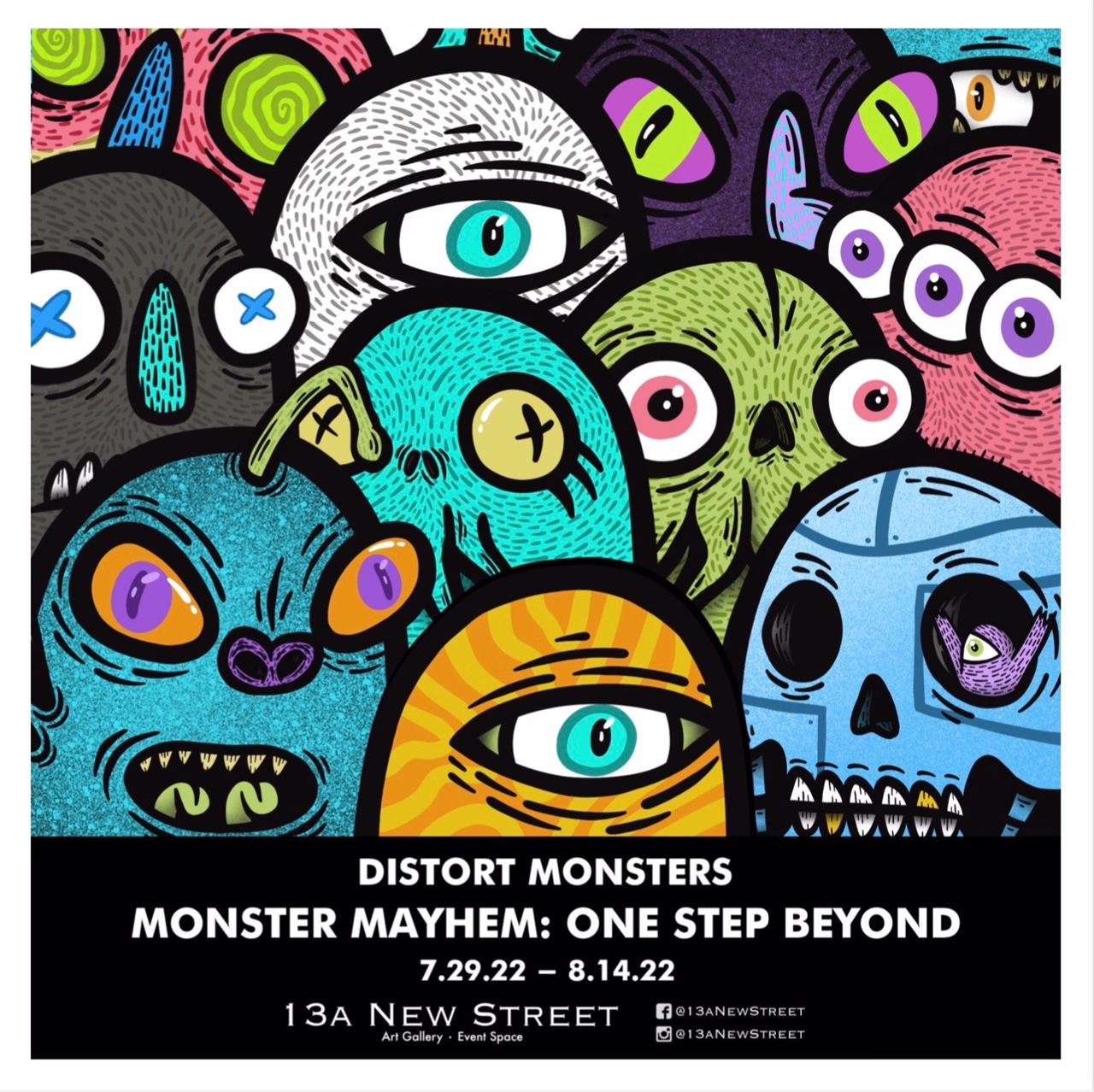 Monster Mayhem: One Step Beyond | Distort Monsters